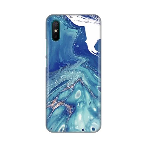 Silikonska futrola - maska print za Xiaomi Redmi 9A Blue Marble