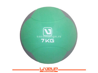 LiveUp Medicinka lopta 7 kg zelena - LS3006F