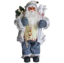 Deda Mraz beli 60cm Deco Santa