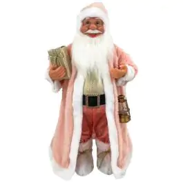Deda Mraz roze sa fenjerom 60cm Artur