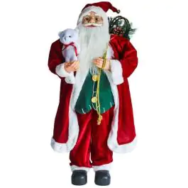 Deda Mraz crveni sa medom 90cm Deco Santa
