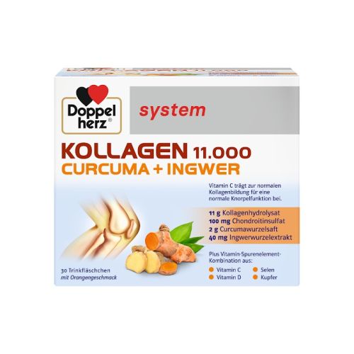 Doppelherz kolagen 11.000 Curcuma+Ingwer 30 ampula