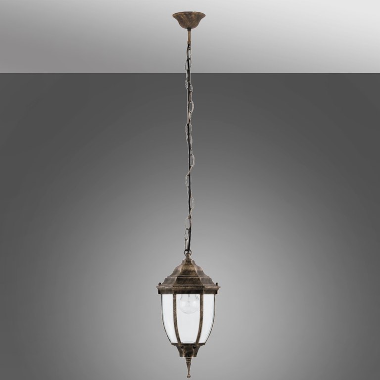 Spoljna viseca lampa Nizza 16,5x92cm zlatna