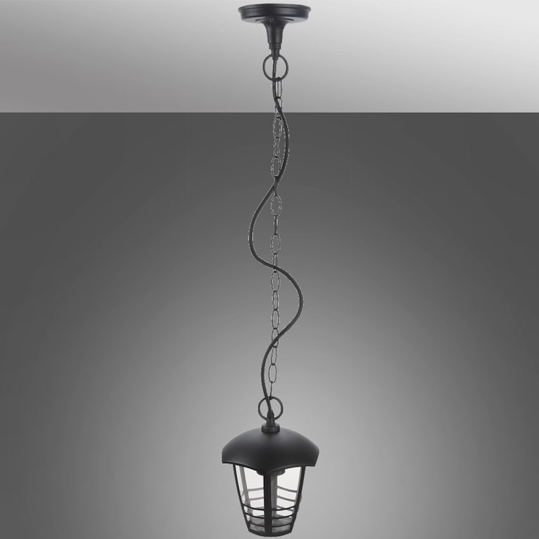 Spoljna viseca lampa Marseille 17x84cm crna