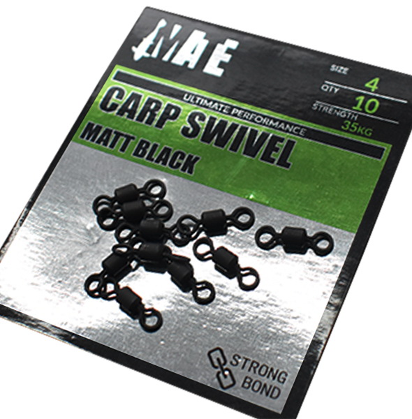 MATE CARP SWIVEL, matt black #4