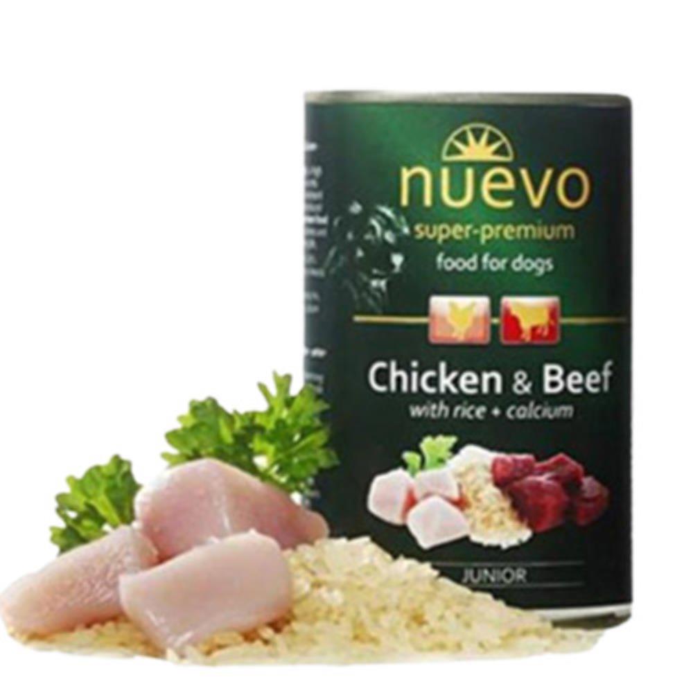NUEVO JUNIOR PILETINA, GOVEDINA, PIRINAC, KALCIJUM ZA PSE 800G