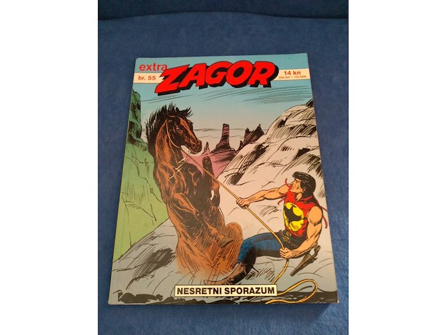 ZAGOR EXTRA 55 – NESRETNI SPORAZUM – SLOBODNA DALMACIJA