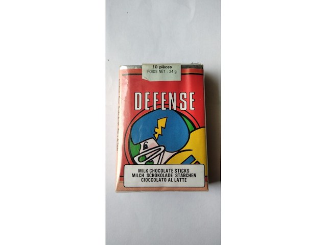 DEFENSE lažna kutija od cigareta (a zapravo od čokolade