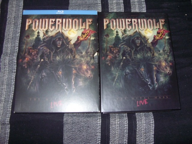 Powerwolf ‎– The Metal Mass (Live) CD + 2DVD Digibook