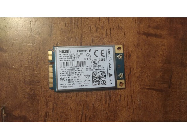 3G kartica za Dell E6410 laptopa