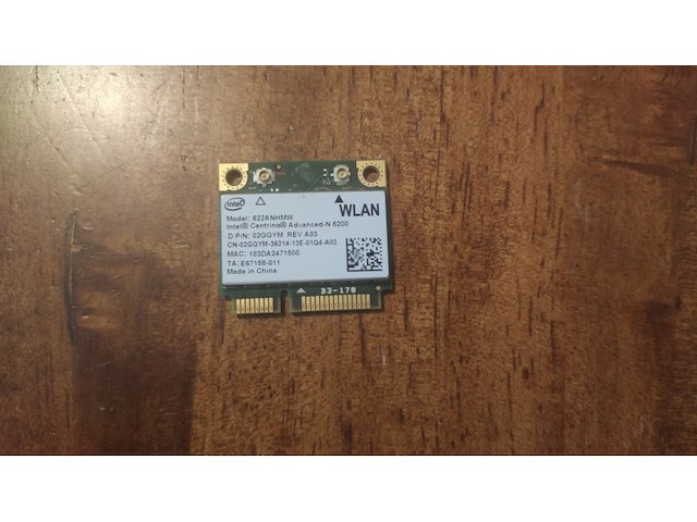 Wireless kartica 622ANHMW , skinuta sa Dell E6410