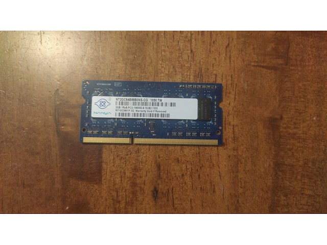 Ram memorija DDR3 Nanya , 2GB , 1333MHz , BR4