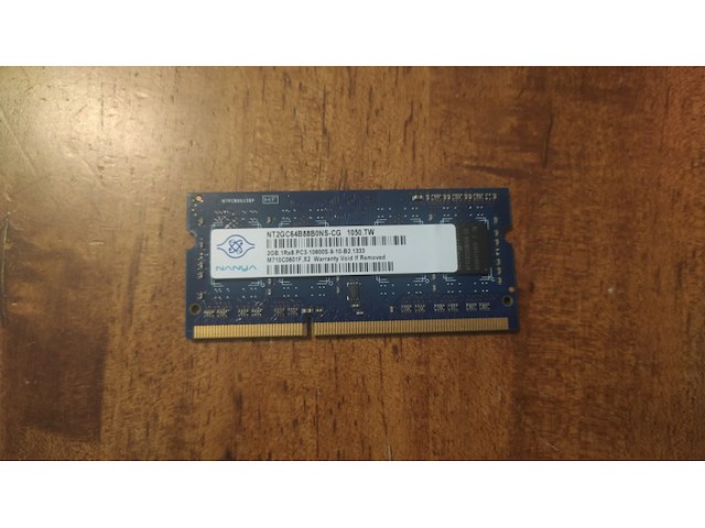 Ram memorija DDR3 Nanya , 2GB , 1333MHz , BR3