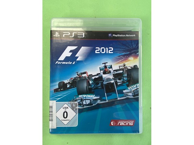 F1 Formula 2012 - PS3 igrica