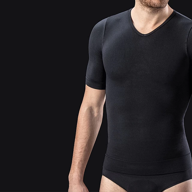 Majica sa pojasom za mršavljenje i steznikom za stomak MEN SHAPER 419H - FARMACELL