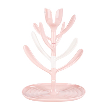 Kikka Boo stalak za sušenje flašica Tulip pink
