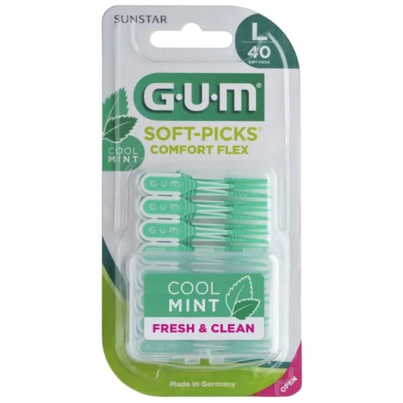 Gum soft picks comfort flex čačkalica large 40 kom