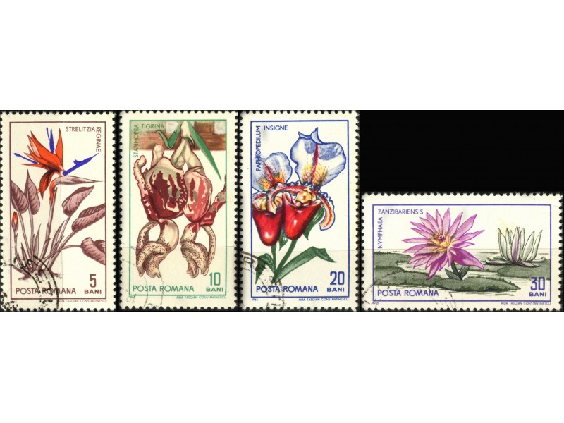 kt537b, 25. okt.1965. PRomana Mi2442-51 -o- 4/10