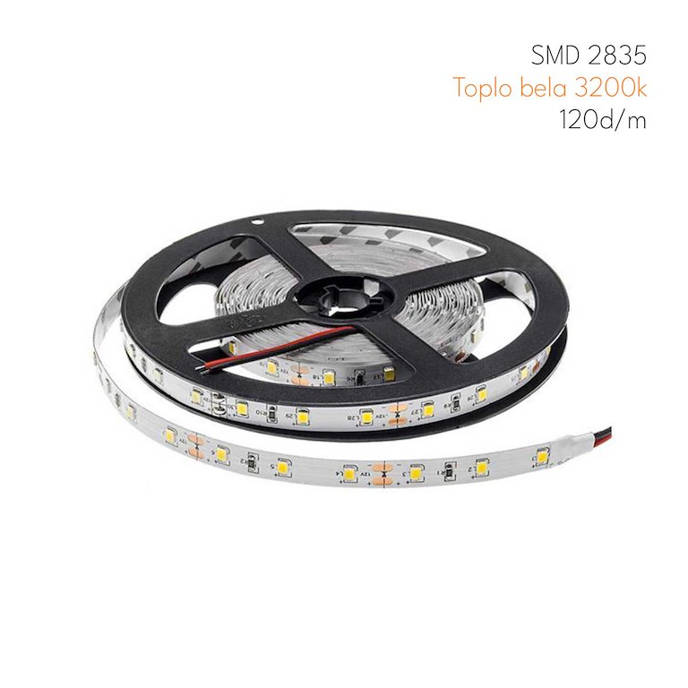 RAS LED tr 2835 WW 120D 5mm IP20