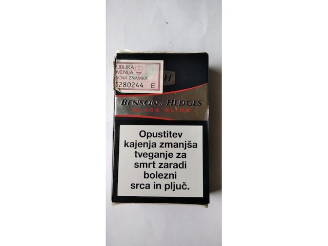 Benson&;Hedges kutija od cigareta iz Slovenije