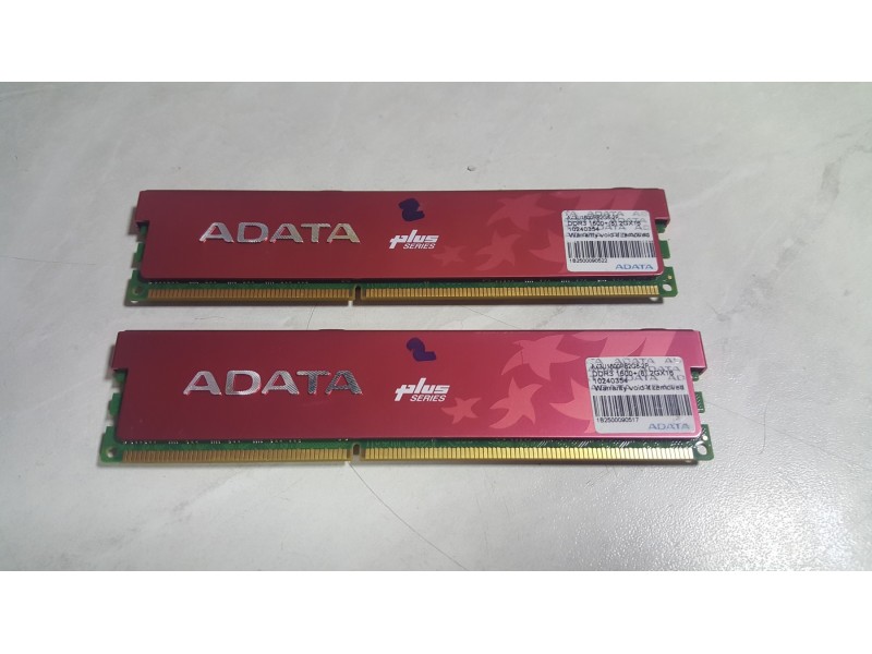 4gb ddr3 Adata 1600mhz 2x2gb uparene ispravne