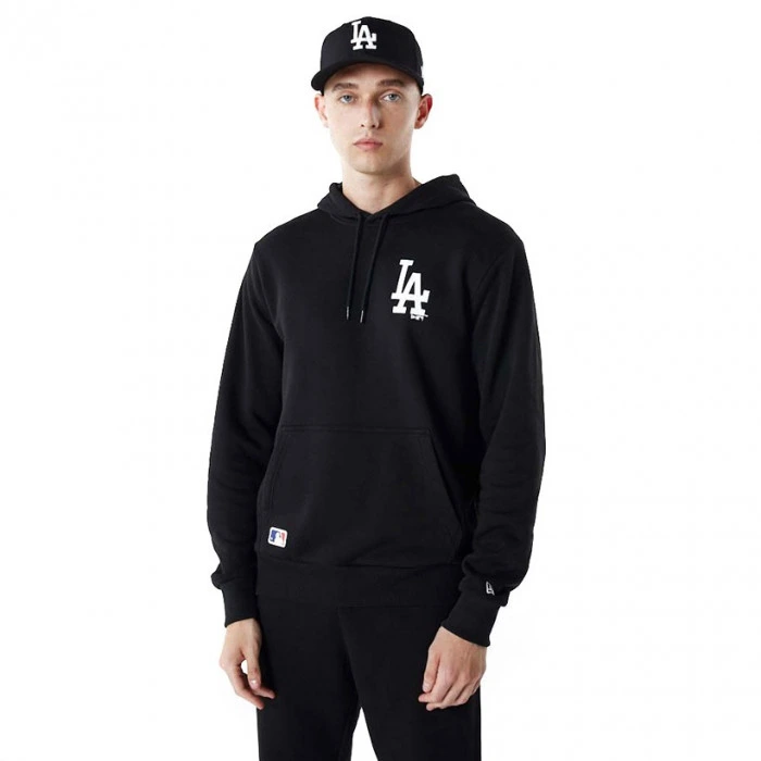 Los Angeles Dodgers New Era Essentials duks sa kapuljačom