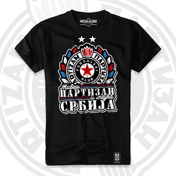 Majica "Živeo Partizan" FK Partizan 2181