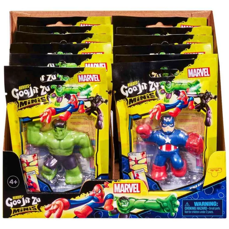 Goo Jit Zu Hero Marvel Mini Asst