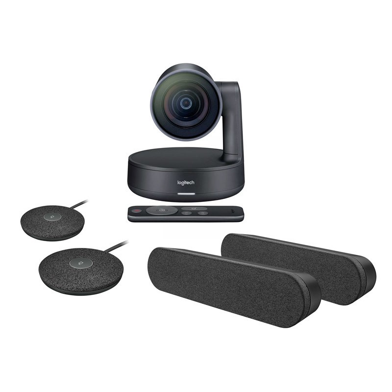 Konferencijski sistem sa kamerom Logitech Rally Plus Ultra-HD ConferenceCam - Black