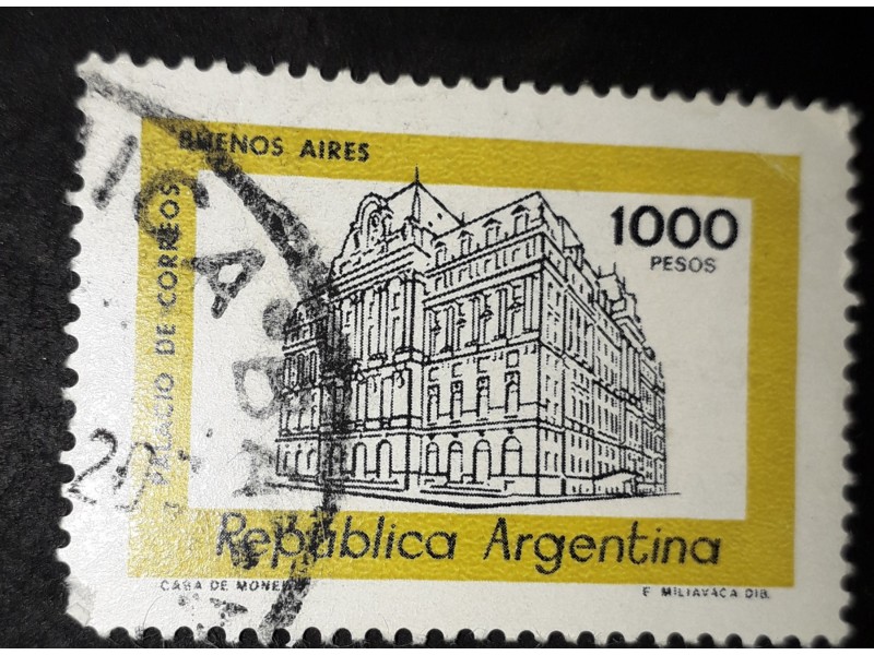 Argentina - žig.