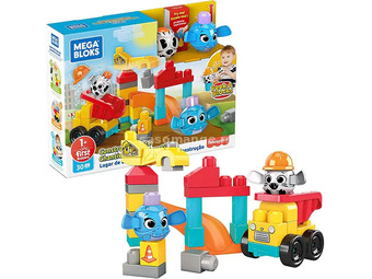 Mega Bloks kocke za sklapanje GRV37 gradilište 30 elemenata 911886