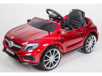 Mercedes GLA 45 AMG Licencirani auto za decu na akumulator sa kožnim sedištem i mekim gumama - Cr...