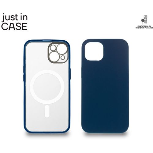 2u1 Extra case MAG MIX PLUS paket PLAVI za iPhone 13