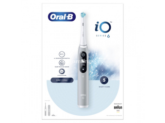Oral-B iO Series 6 siva električna četkica za zube