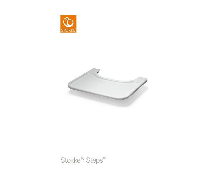 STOKKE STEPS SET TRAY- TACNA WHITE