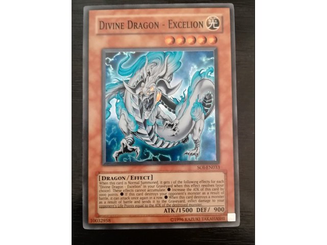 Yu-GI-OH!- Divine Dragon - Excelion (Super rare)