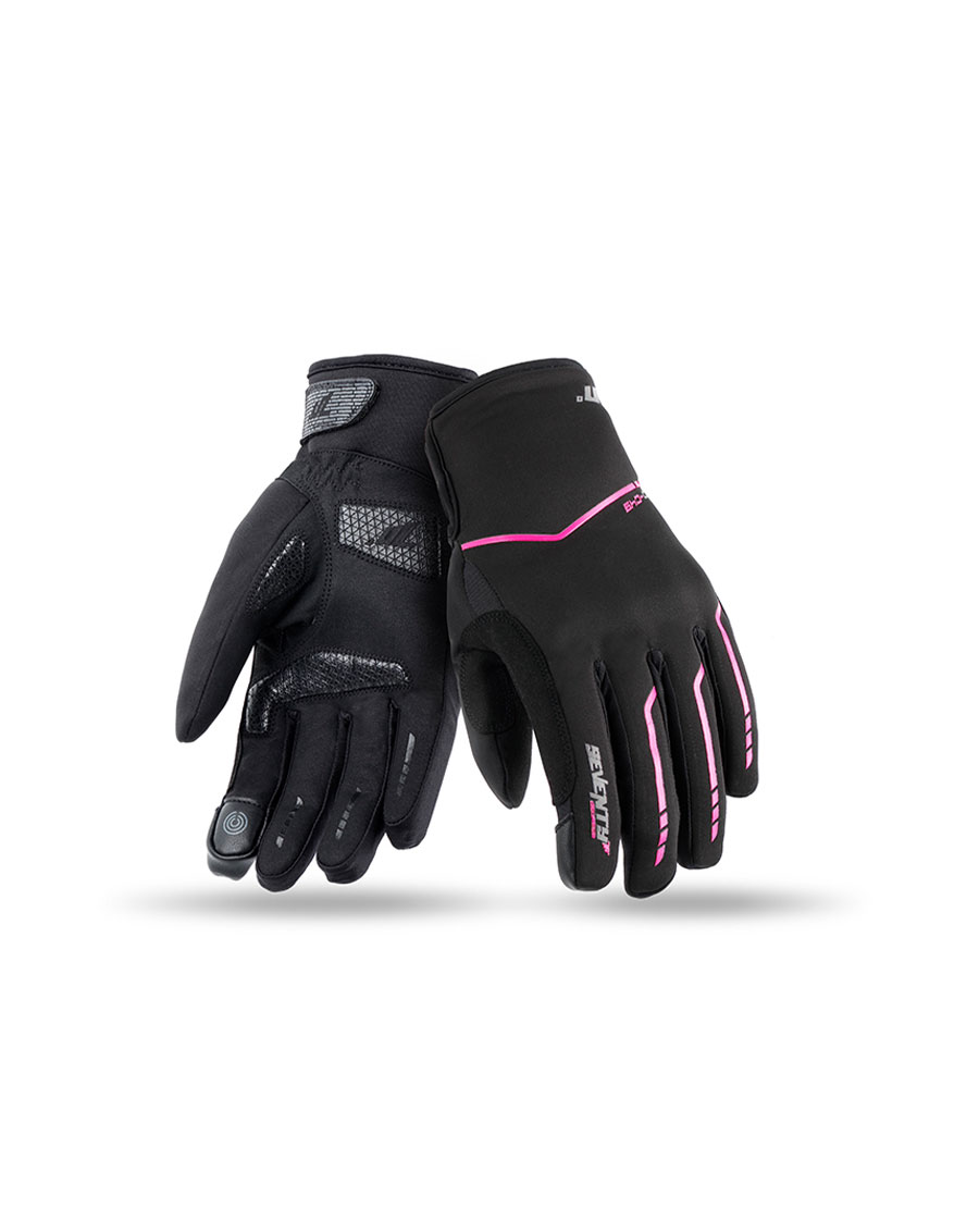 SEVENTY DEGREES ženske vodootporne zimske rukavice SD-C51 pink