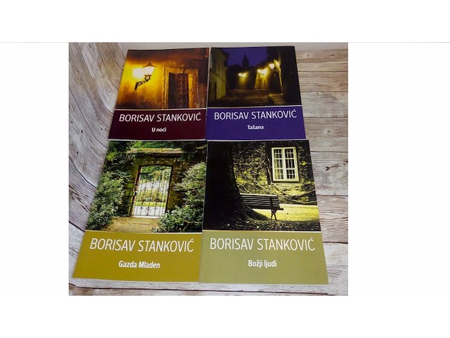 4 knjige Borisav Stanković