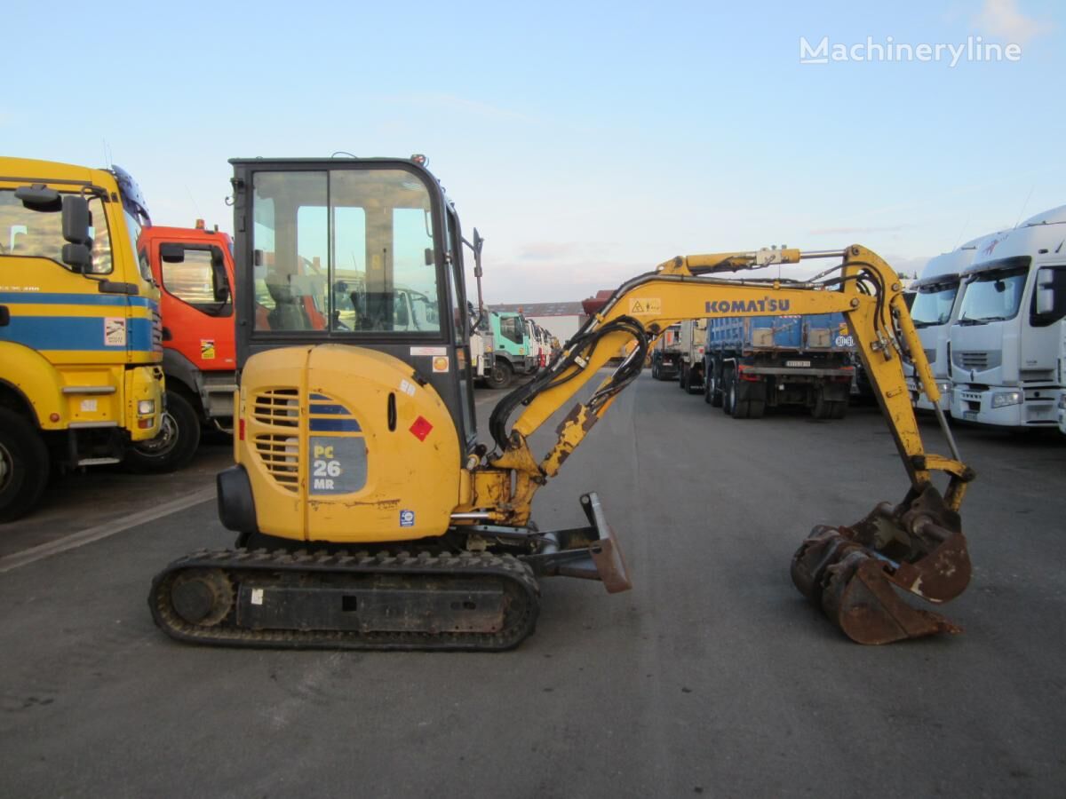 Komatsu PC26MR-3 mini bager