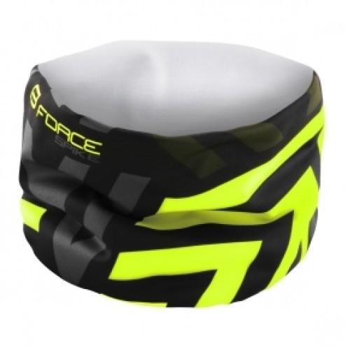 Šal FORCE SPIKE crno-fluo