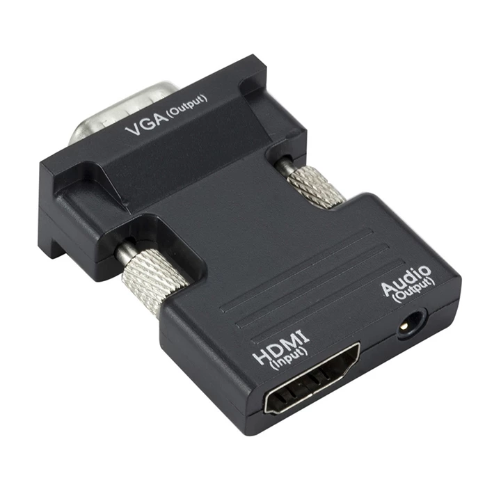 Adapter HDMI AF IN - VGA M + 3.5mm ST F OUT