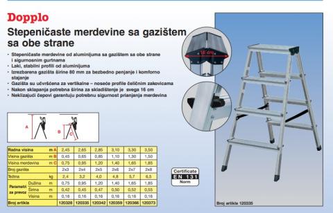 merdevine KRAUSE DOPPLO 2x4