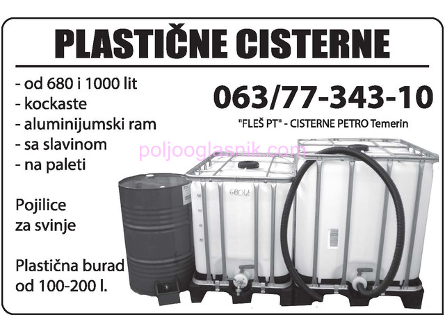 PLASTICNE CISTERNE