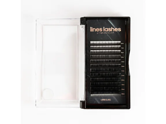 Lines Lashes Svilene trepavice 0.07 M mix 8-14mm