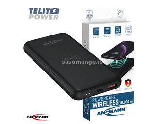Powerbank 10000mAh PB218 wireless - ANSMANN