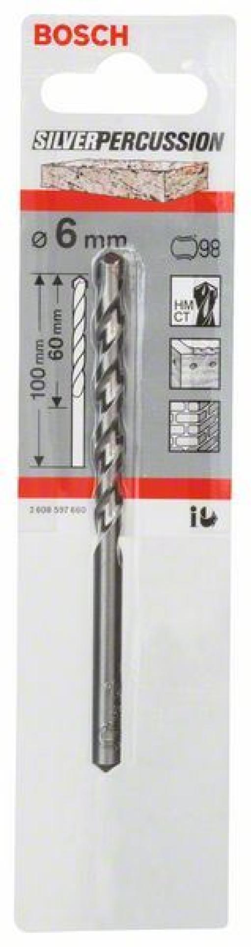 Burgija za beton CYL-3 Bosch 2608597660, 6 x 60 x 100 mm, d 5,5 mm