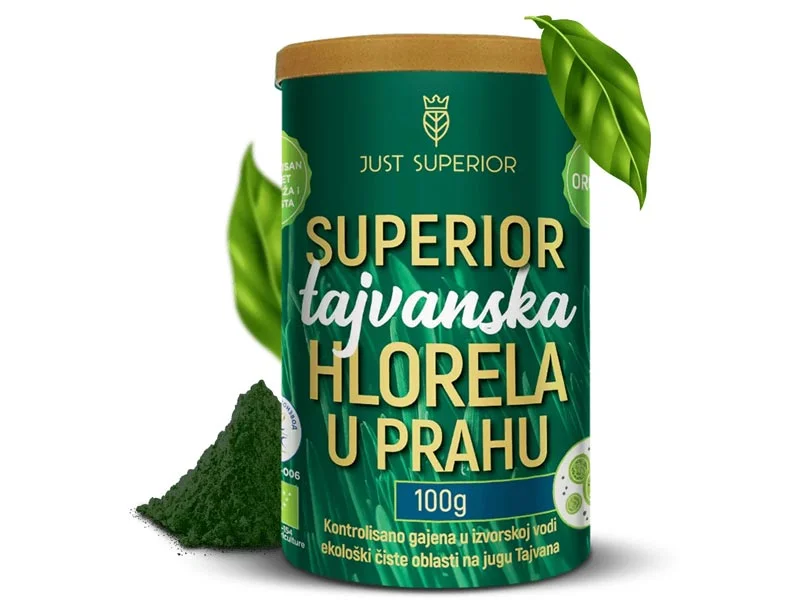 Organska Tajvanska Hlorela Just Superior 100g