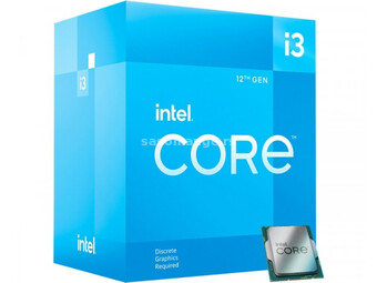 INTEL Core i3-12100F 4-Core 3.30GHz (4.30GHz) Box