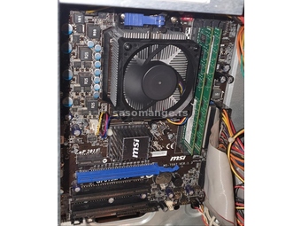 Msi GF 615M- P33 ploca am3 + Athlon II + kuler + ram ddr3 + kablovi + graficka int.