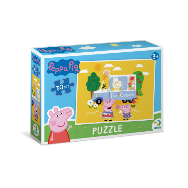 Dodo puzzle Peppa prase saobraćaj, 30 komada